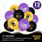 Purple Graduation Party Supplies Complete Set for 16 Guests - Walmart.com