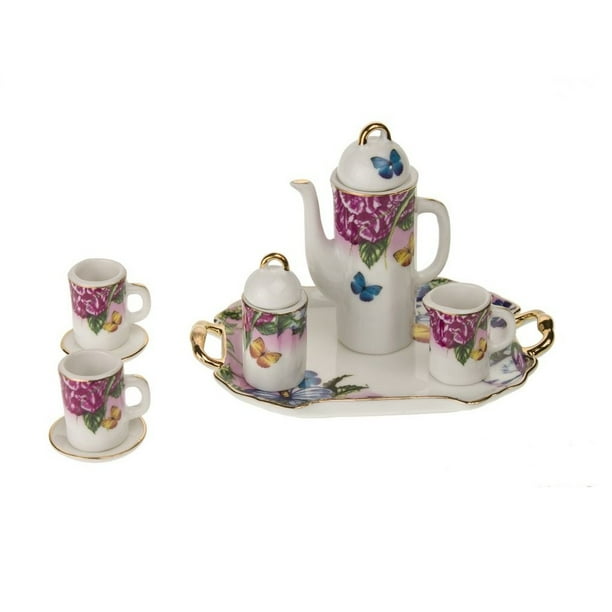 Daisy And Butterfly Tea Set - Walmart.com