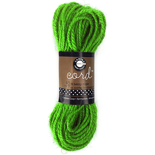 Hemp Rope, 45', Black - Walmart.com