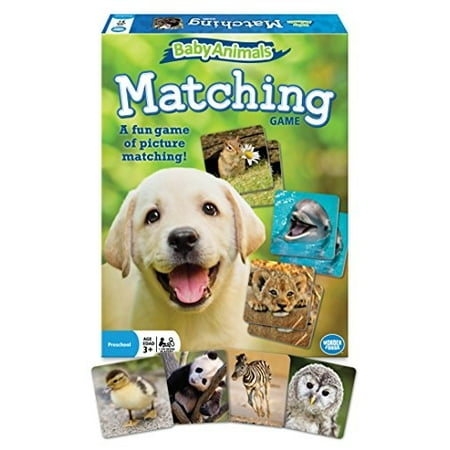 Wonder Forge Baby Animals Matching Game for Boys Girls Age 3 to 5 - A ...