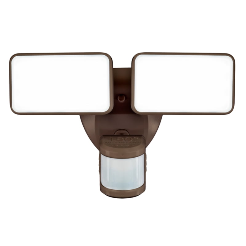 Heath Zenith Link Motion-Sensing Hardwired LED Bronze Security Light ...