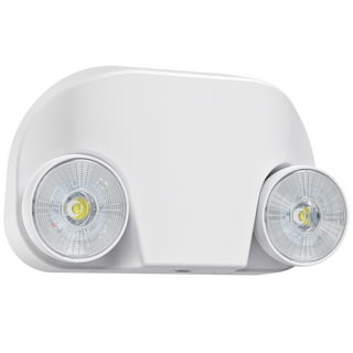 Dual-Lite LZ30-10W LED Emergency Light, 30W Double Head Low Profile w ...