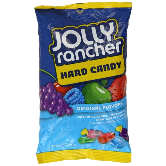Jolly Rancher Tropical Fruity 2-in-1 Hard Candy, Assorted Flavors, 6.5 ...