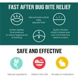 Quitch Bug Bite Itch Relief Patches/Pads, 18 Count - Walmart.com