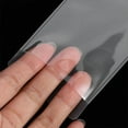 BESTYASH 5Pcs Clear PVC Bookmark Sleeves Transparent Protective Holders ...