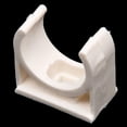 20 Pcs 20mm Diameter White PVC Water Supply Pipe Clamps Clips Fittings ...