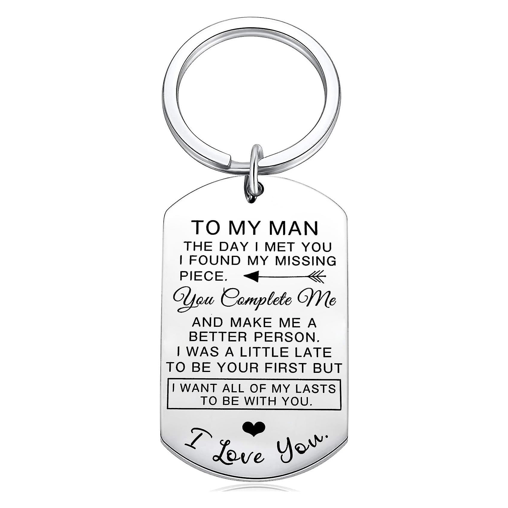 Click here for Memkey Valentines Day Gifts For Men To My Man Keyc... prices