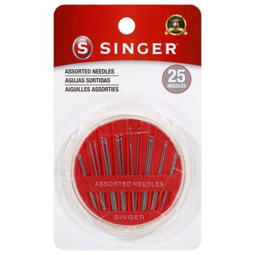 Singer Hand Needles-Assorted 60/Pkg - Walmart.com