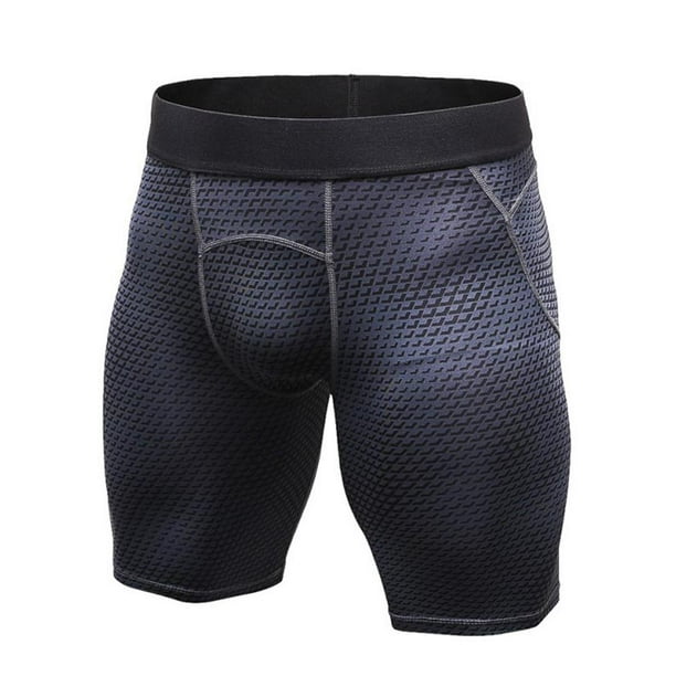 Esho Mens Sport Compression Shorts Quick Drying Workout Stretch Pants