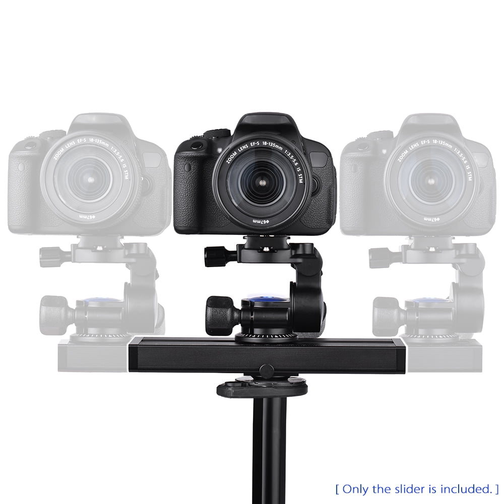 Mini 2-Way Damping Camera Slider Track Video Rail 34cm/13.4" Sliding ...