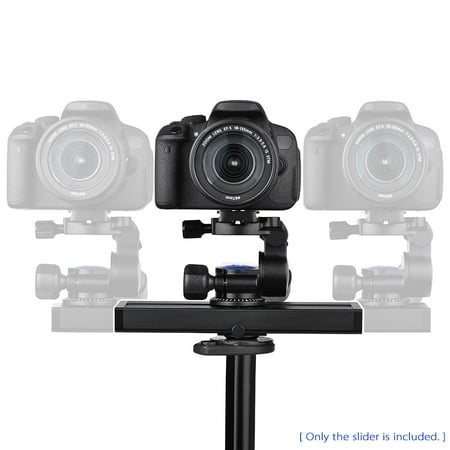 Mini 2-Way Damping Camera Slider Track Video Rail 34cm/13.4" Sliding ...