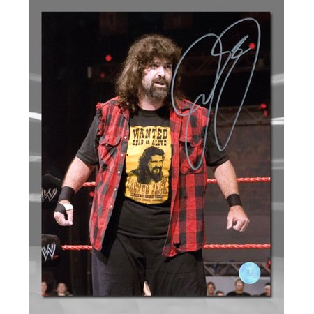 Mick Foley Autographed Cactus Jack WWE Wrestling 8x10 Photo | Walmart ...