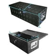 Spec-D Tuning 30x13x10 Truck Pickup Bed Utility Chest Aluminum Black Tool Box Trailer Storage W ...