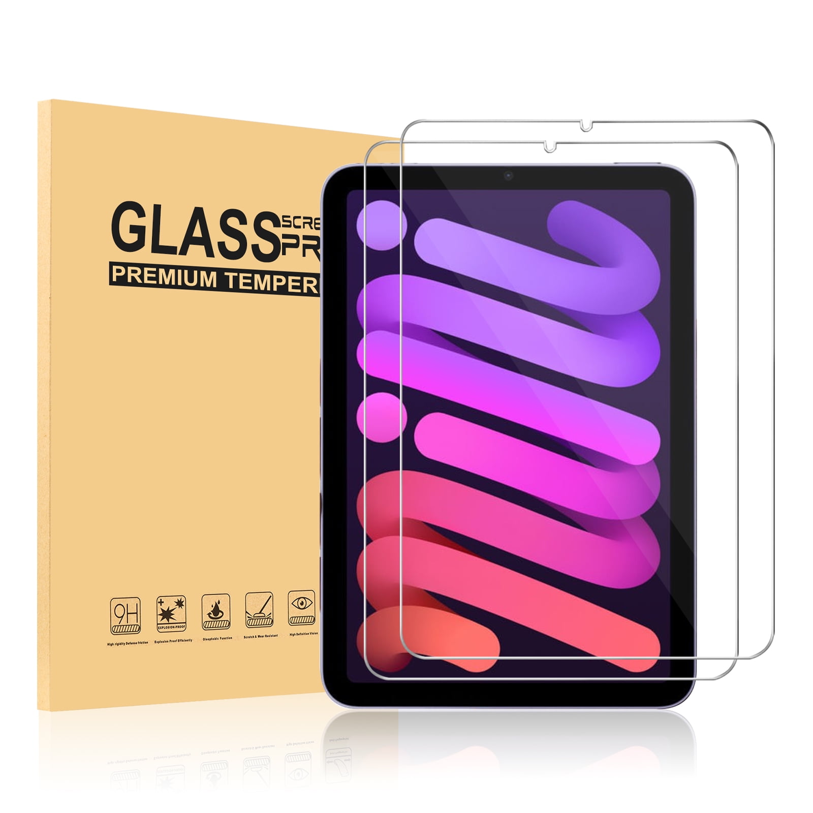 Click here for Yeacher 2pcs Tempered Glass Screen Protector Film... prices