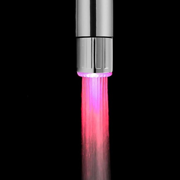 Water TapBathroom Led Faucet Aerator Water Power Shower LED Tap Light ...