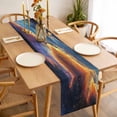 Abstract Art Table Runner 13x120 inch Starry Sky Galaxy Space ...