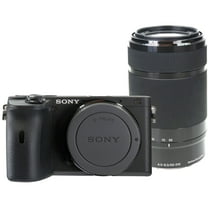 Sony Alpha a6000 Mirrorless Camera with 16-50mm and 55-210mm Lenses ...