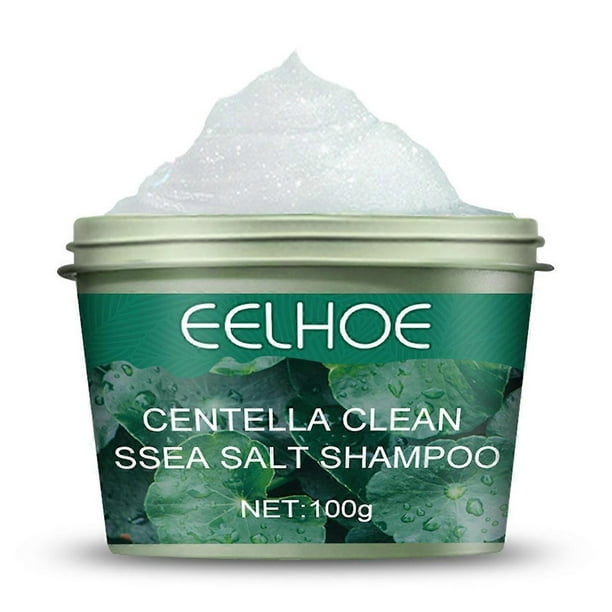 100g Sea Salt Hair Shampoo Itching Relief Hair Treatment Grow Shampoo ...