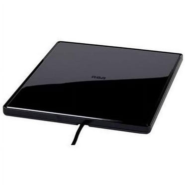 RCA Indoor Omni-Directional Flat Digital TV Antenna, Non-Amplified, 40 ...