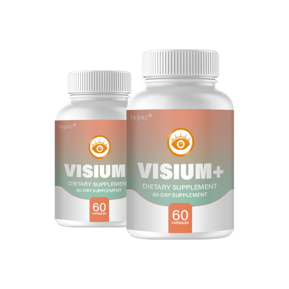 (2 Pack) Visium+ - Visium Plus Vision Support Supplement - Walmart.com