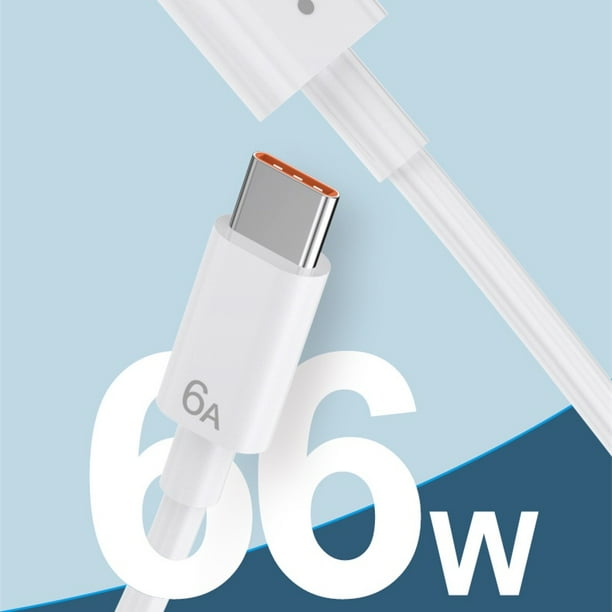 Cable Tipo-C 6A 66W Rápido De Datos Carga Súper Rápida | Bodega Aurrera en línea