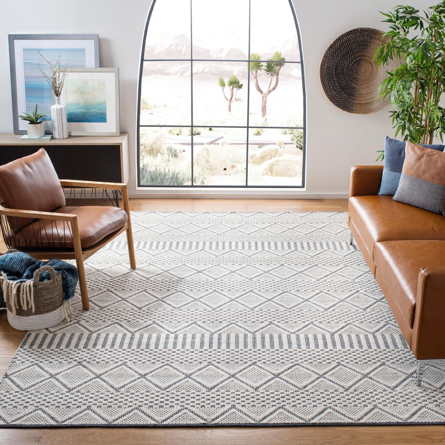Click here for Safavieh Natura Maisy Stripe Diamond Area Rug 8 Ft... prices