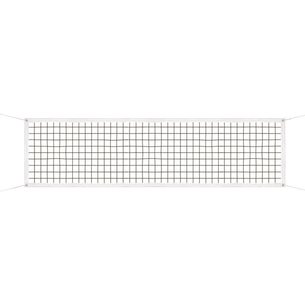 Red de voleibol deportiva al aire libre con cable de acero Red de ...