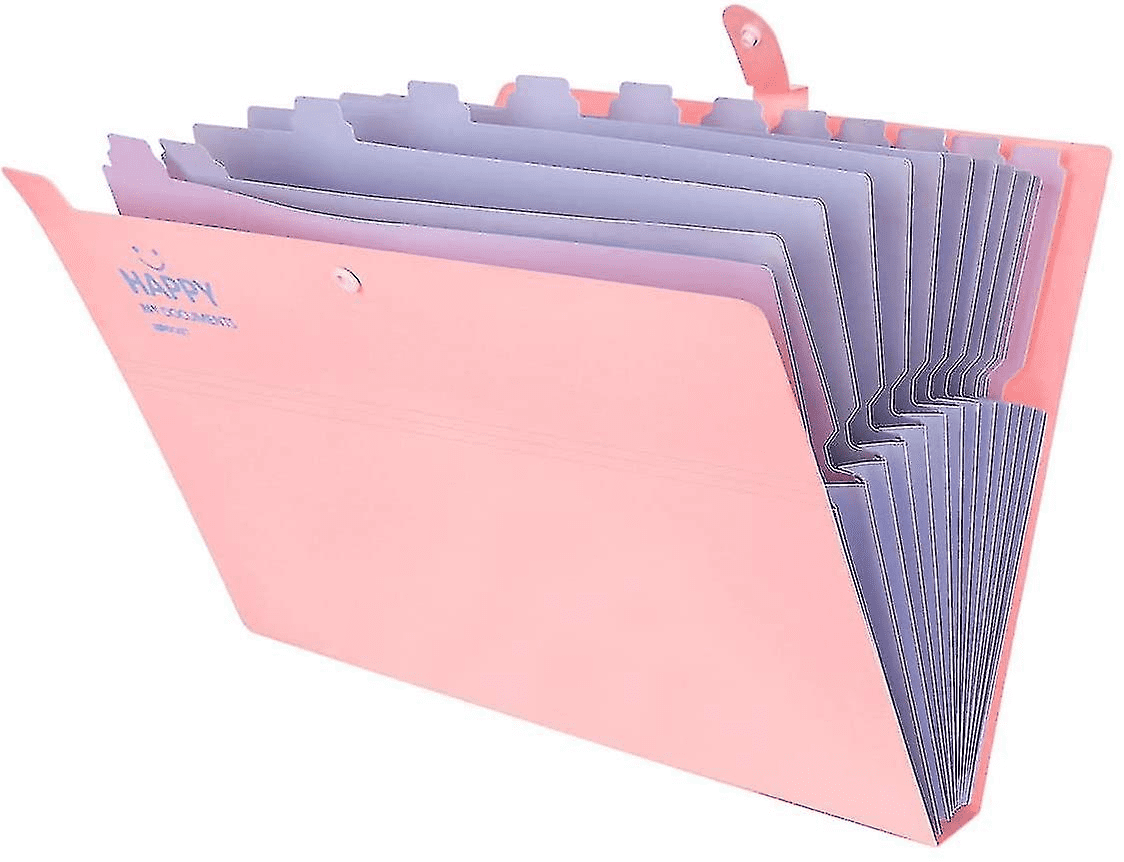 Carpeta con compartimentos A4, Carpeta para documentos A4 Carpeta de ...