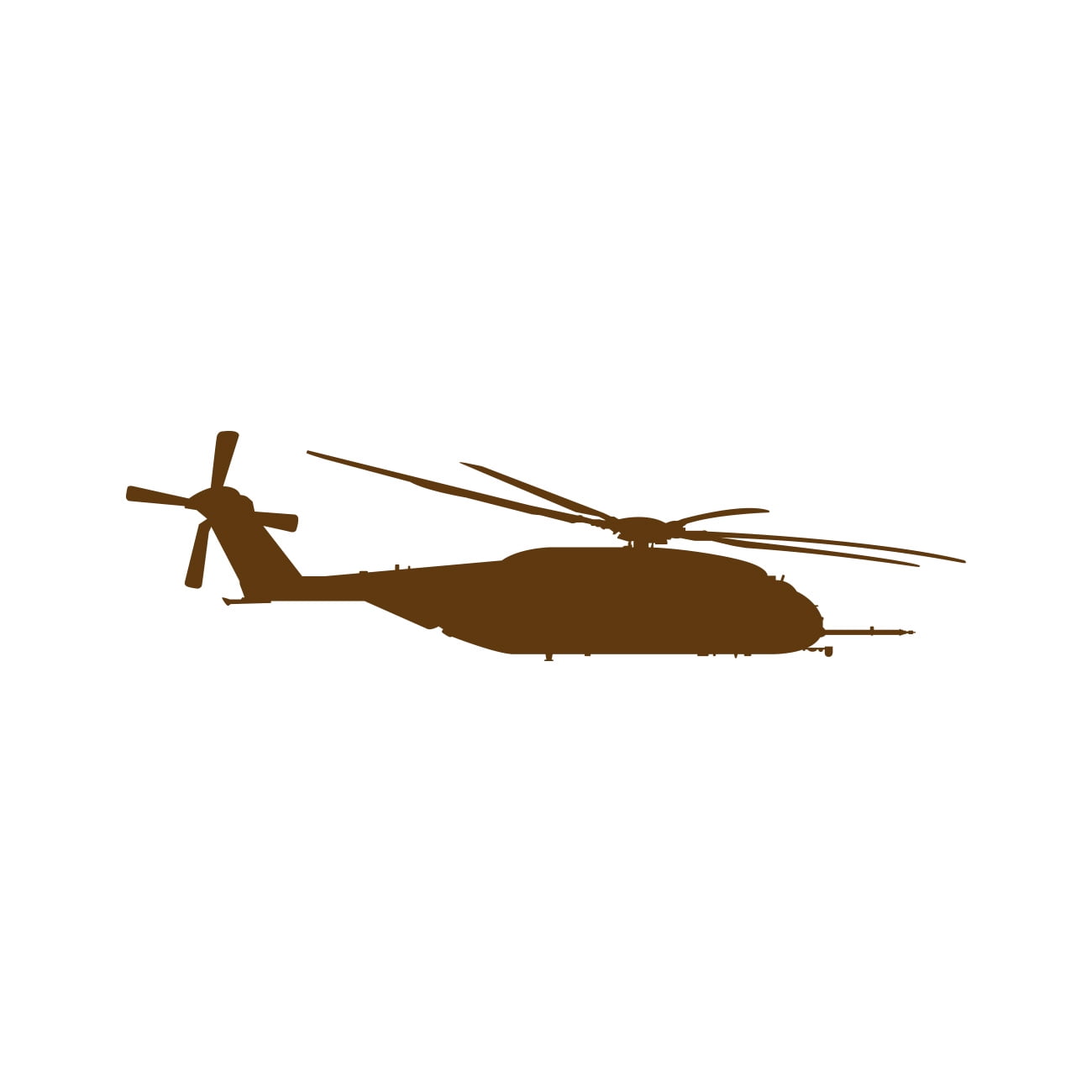 CH-53 Sea Stallion Side View Sticker Decal Die Cut - Self Adhesive ...