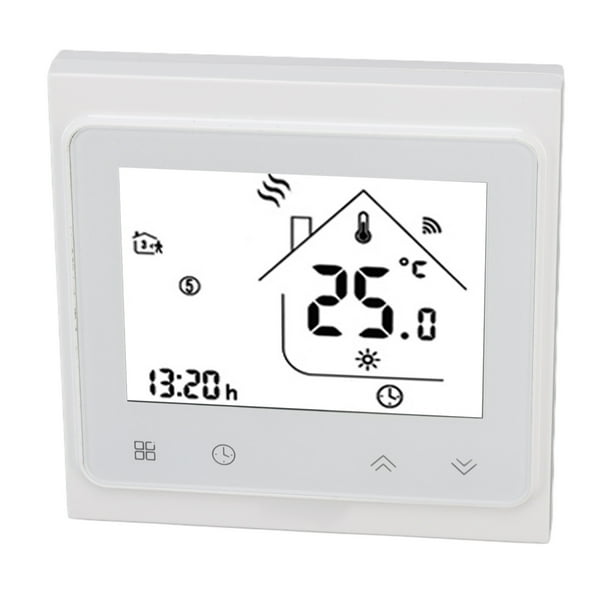 Home Temperature Controller, AC95-240V WIFI Thermostat Negative Display ...