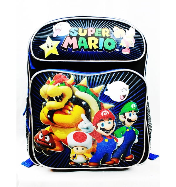 Medium Backpack - Nintendo - Super Mario Brothers and Friends New ...
