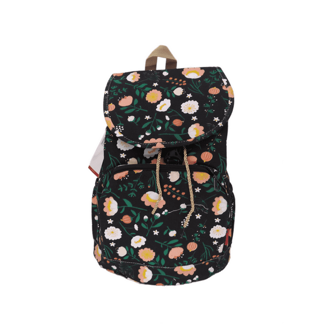 Bravo! Women's Backpack Daisy Flower Rucksack Drawstring - Walmart.com
