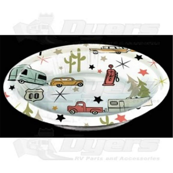 CC007RB 20 oz Round Paper Bowl - Pack of 24 - Walmart.com