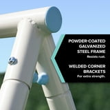 Sportspower Arcadia Kids Outdoor Playground Swing Set with Trapeze, 2 ...