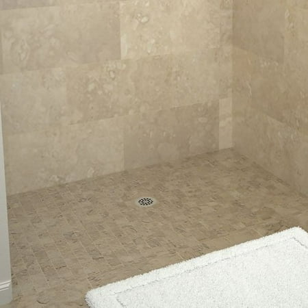 Tile Redi Double Threshold Shower Base with Drain Plate - Walmart.com