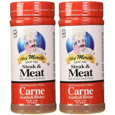 Chef Merito Steak & Meat Seasoning, 14 oz - Walmart.com