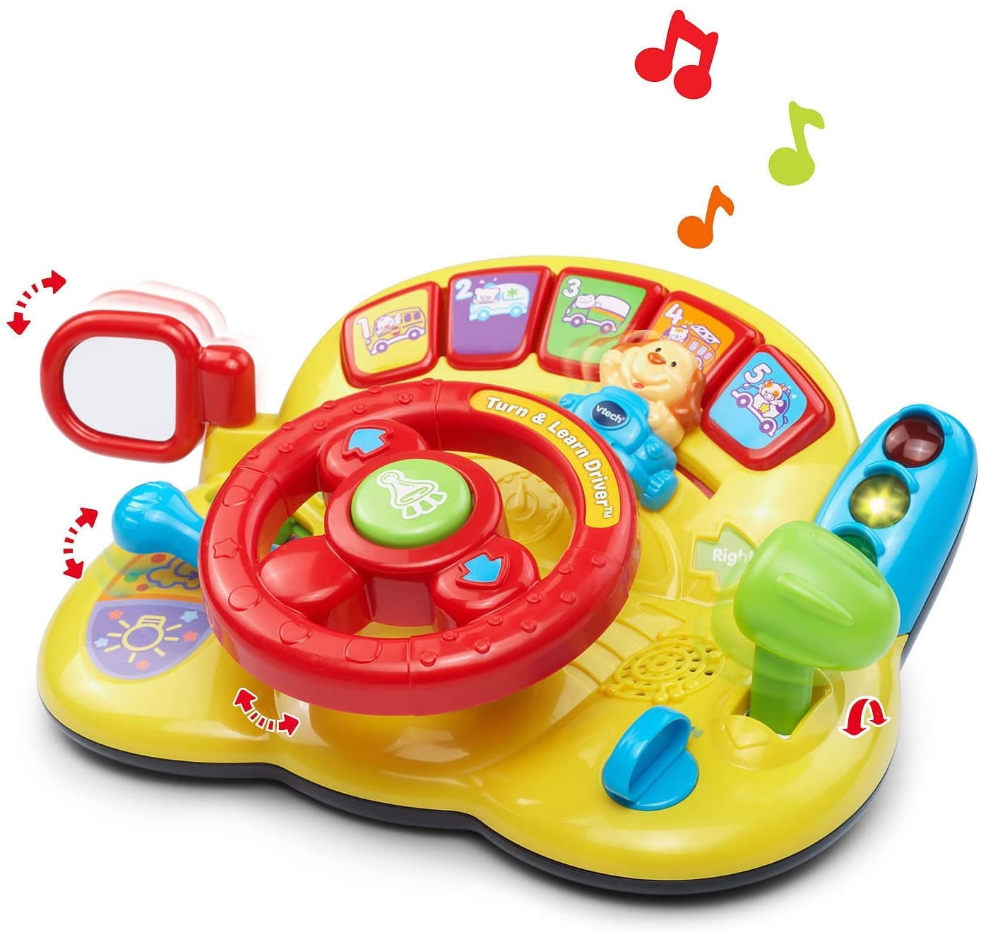 VTech Turn and Learn Driver, Amarillo Vtech VTech | Walmart en línea