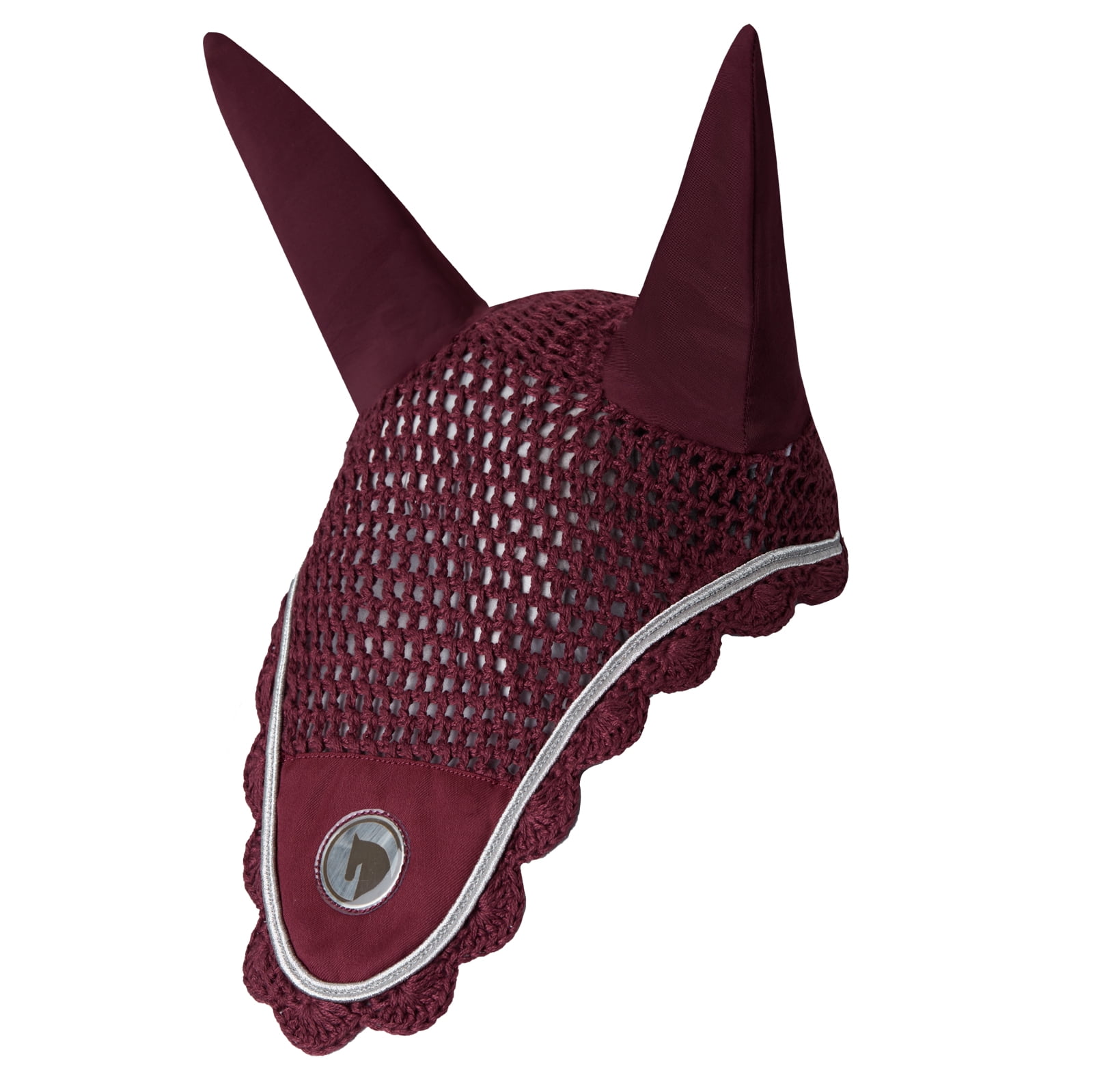 HORZE Ella Crochet Pony Ear Net | Noise Reduction and Insect Protection ...