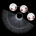 Stiletto Nail Colour Display Sticks 80X Nail Art Tips Pop Sticks Gel ...