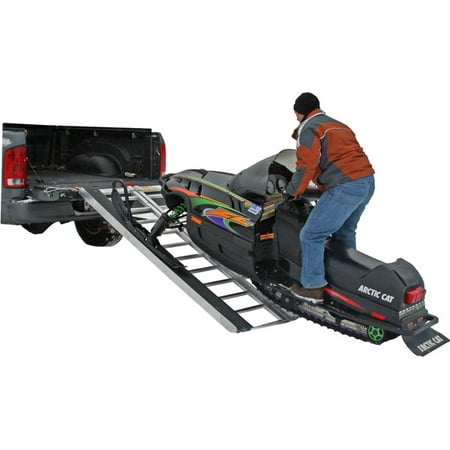 72" Bear Track Bi-Fold Aluminum Snowmobile Loading Ramp - Walmart.com