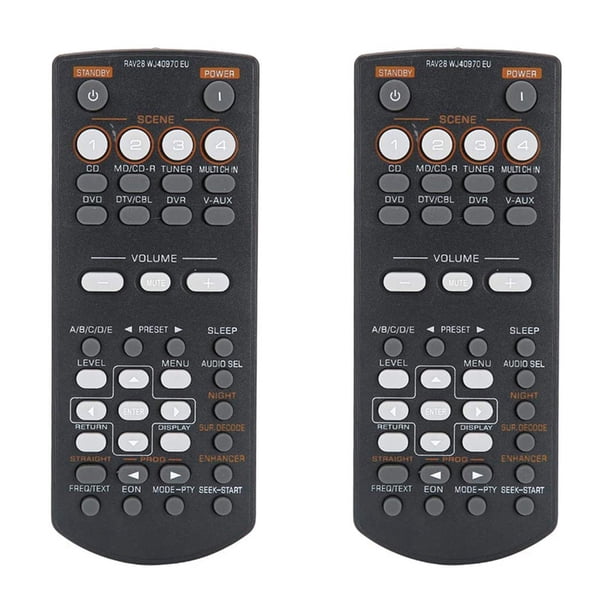 2X RAV28 WJ40970 EU Control Remoto para Amplificador Doméstico Receptor ...