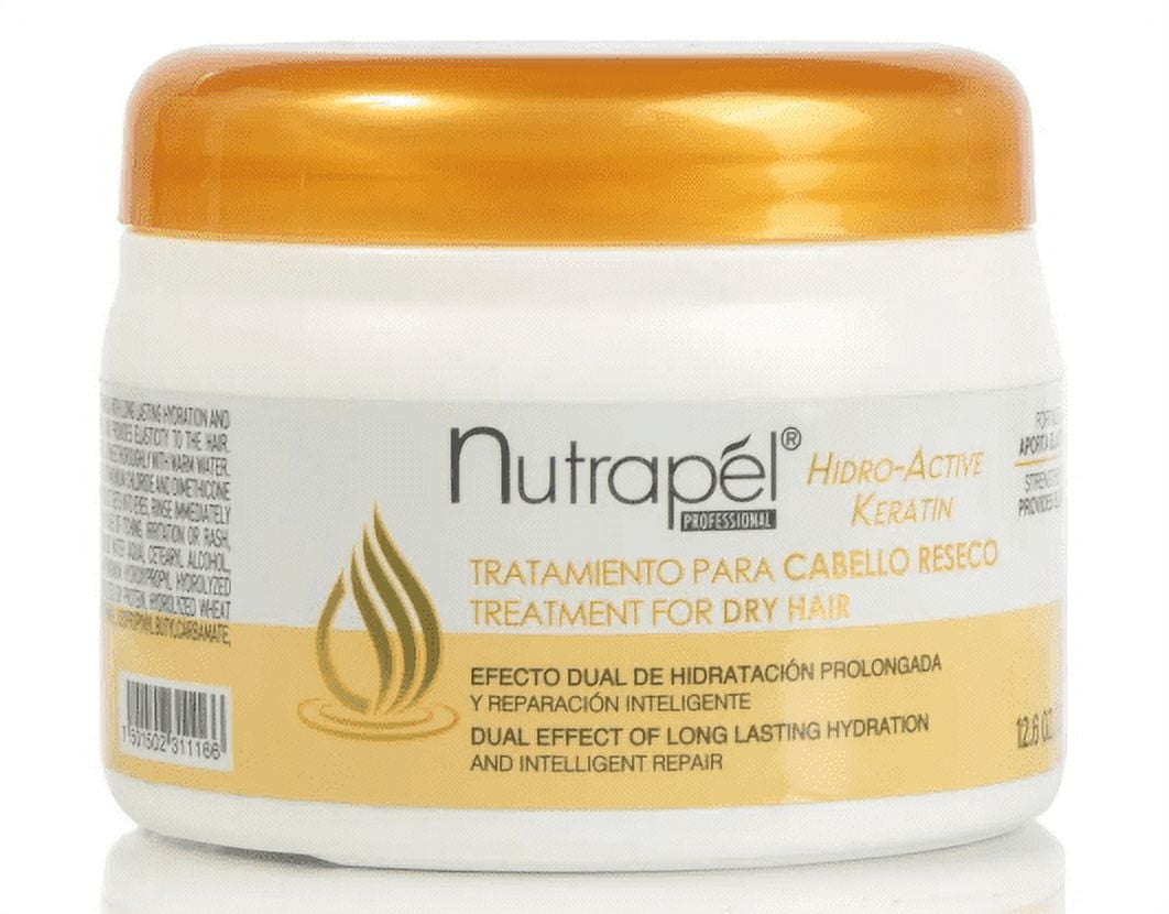 NUTRAPÉL Tratamiento para Cabello Reseco Hydro Active Keratin 360 grs ...