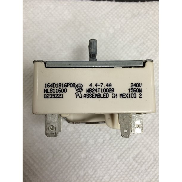 GE Range Burner Switch 164D1816P08 WB24T10029 - Walmart.com