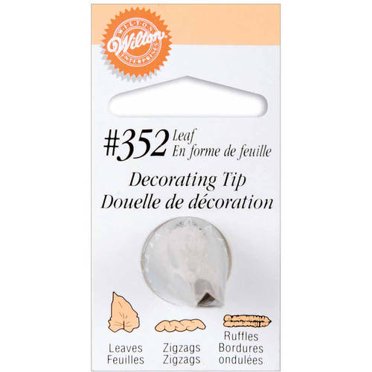 Wilton No. 402 Ruffle Decorating Tip - Walmart.com