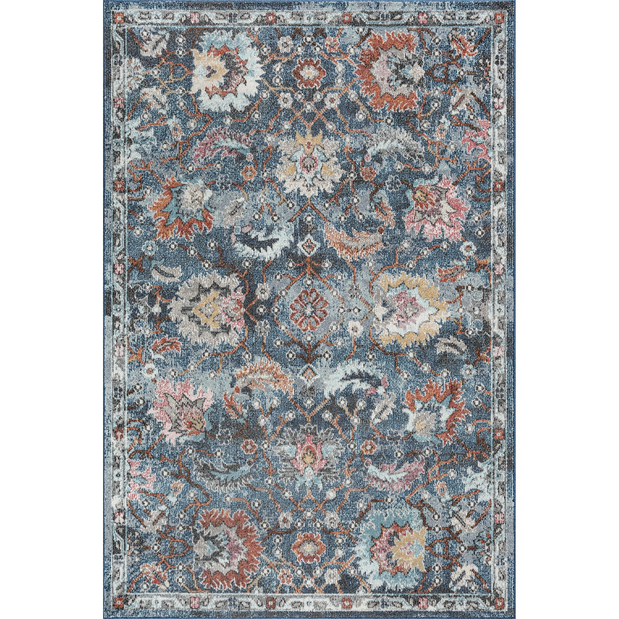 Click here for Mainstays Floral Multi-Colour Area Rug  5 X 7 53 X... prices