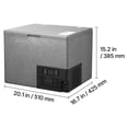 KFFKFF 12 Volt Portable Refrigerator, 42.3 QT/40L Car Cooler ...