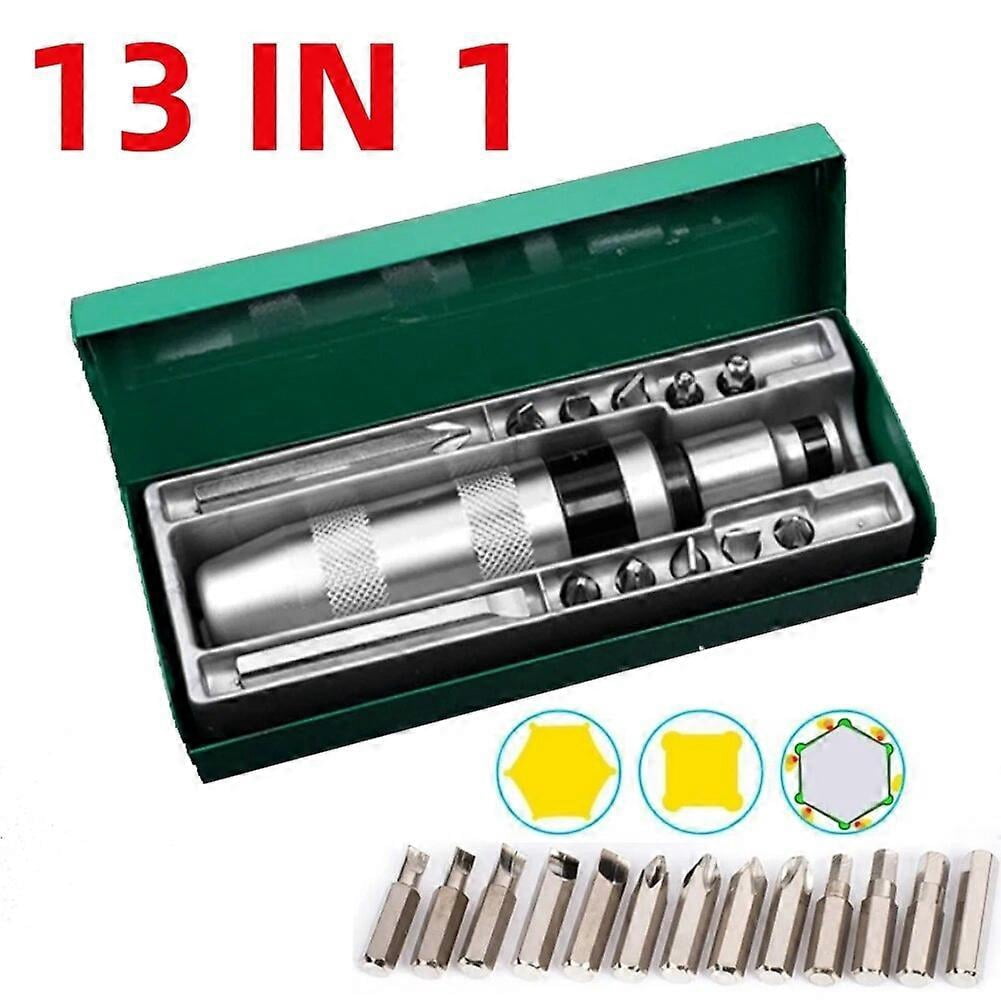 13pcs/set Heavy Duty Impact Driver Professional Screw Extractor Remover ...