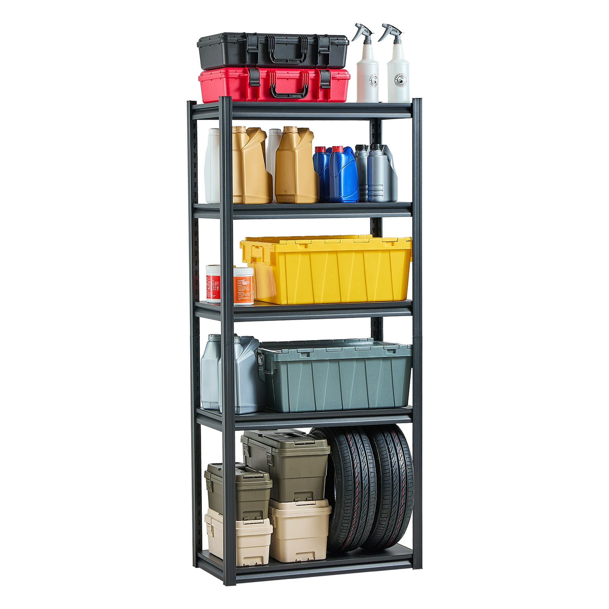 Click here for Vevor Storage Shelves 16 D X 32 W X 72 H 5-Tier Ga... prices