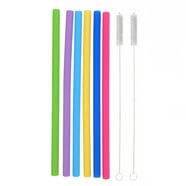 Boardwalk Unwrapped Colossal Straws, 8 1/2", Blue, Green, Pink, Purple ...