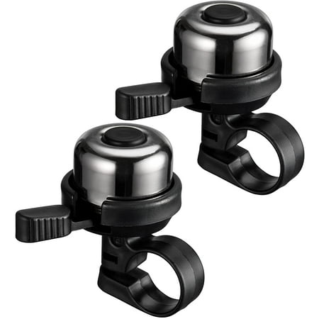 FFIY Bike Bells for Adults Kids Bicycle Bell for Handlebars Clear ...